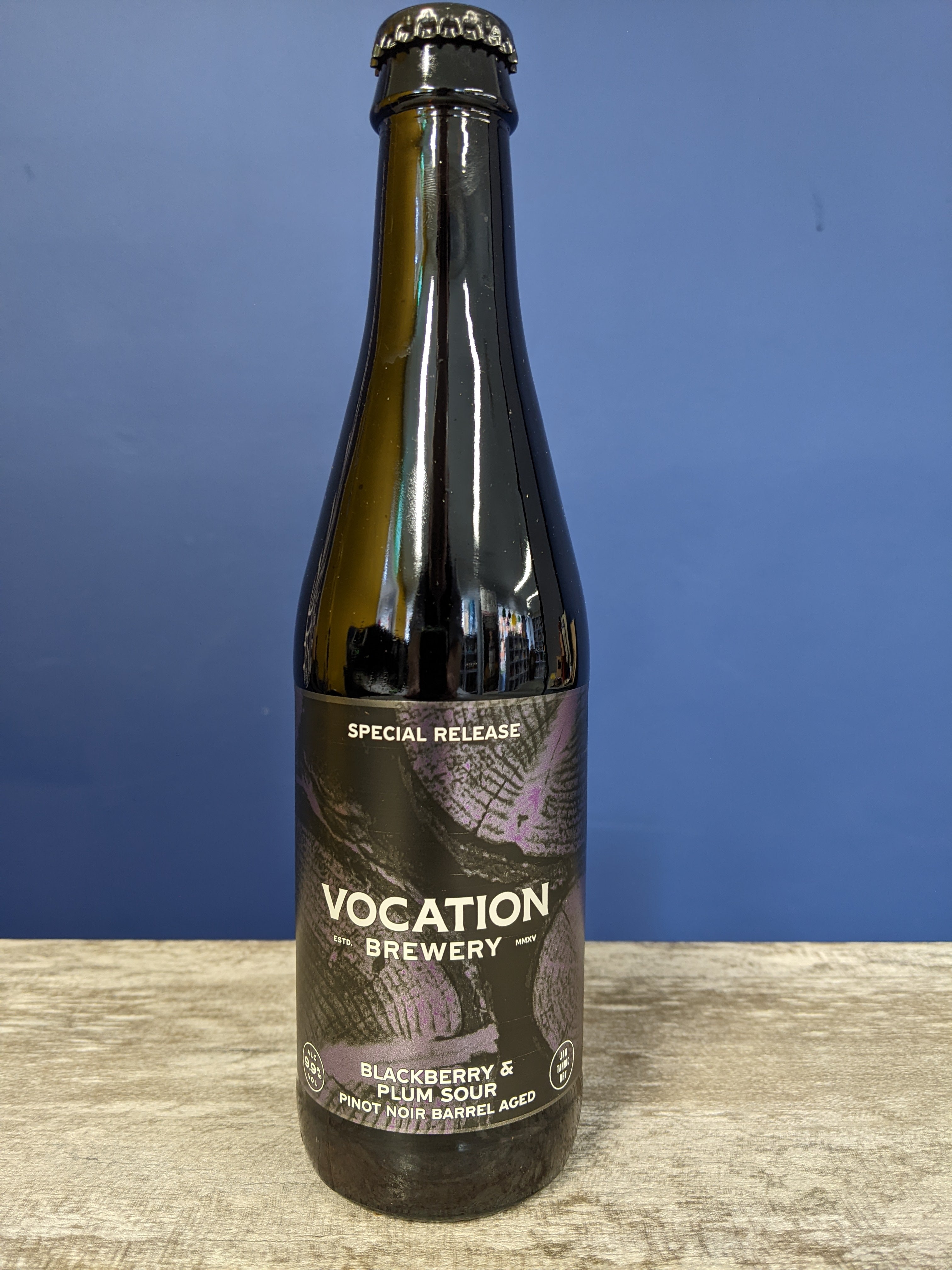 Vocation, Blackberry & Plum Sour - Pinot Noir Barrel Aged 9.9% 330ml ...